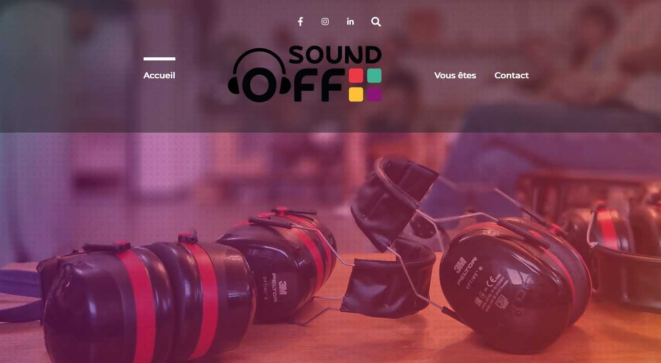 Nouveau site SOUND OFF | s-5.ch